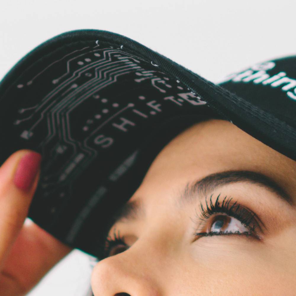 Baseball Cap Open Source Everything | Minimalist bitcoin style